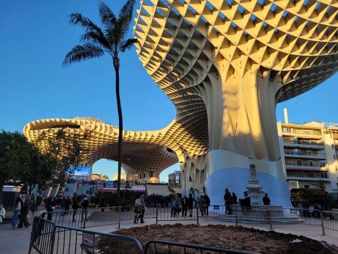 Las Setas or the Mushrooms of Seville (Metropol Parasol) - Sara Joy Travel